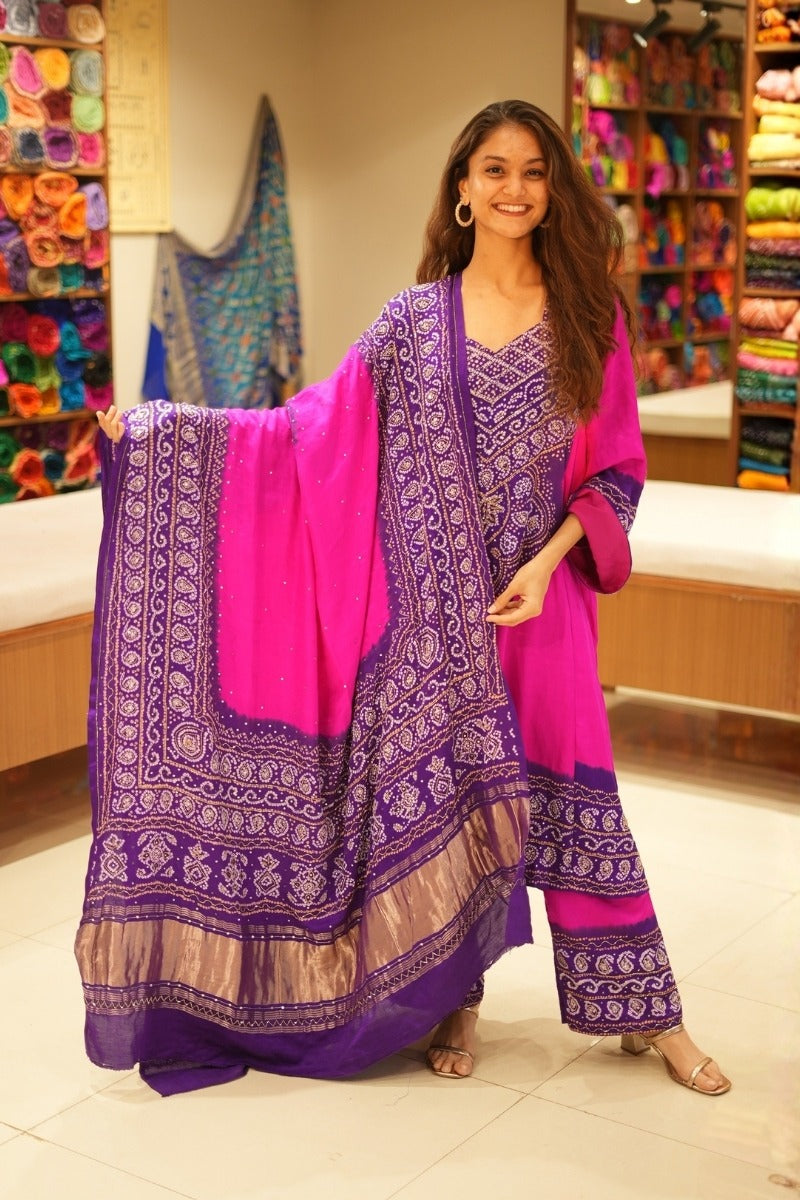 Bandhani Sarees & Bandhej Online | Bandhana By DiptiSanjay – Sankalp ...